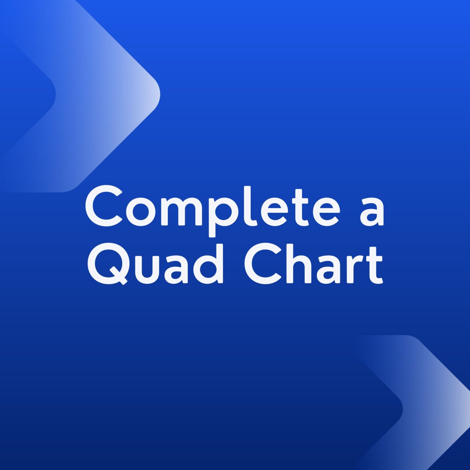 Quad Chart Training - MNSBIR Inc.